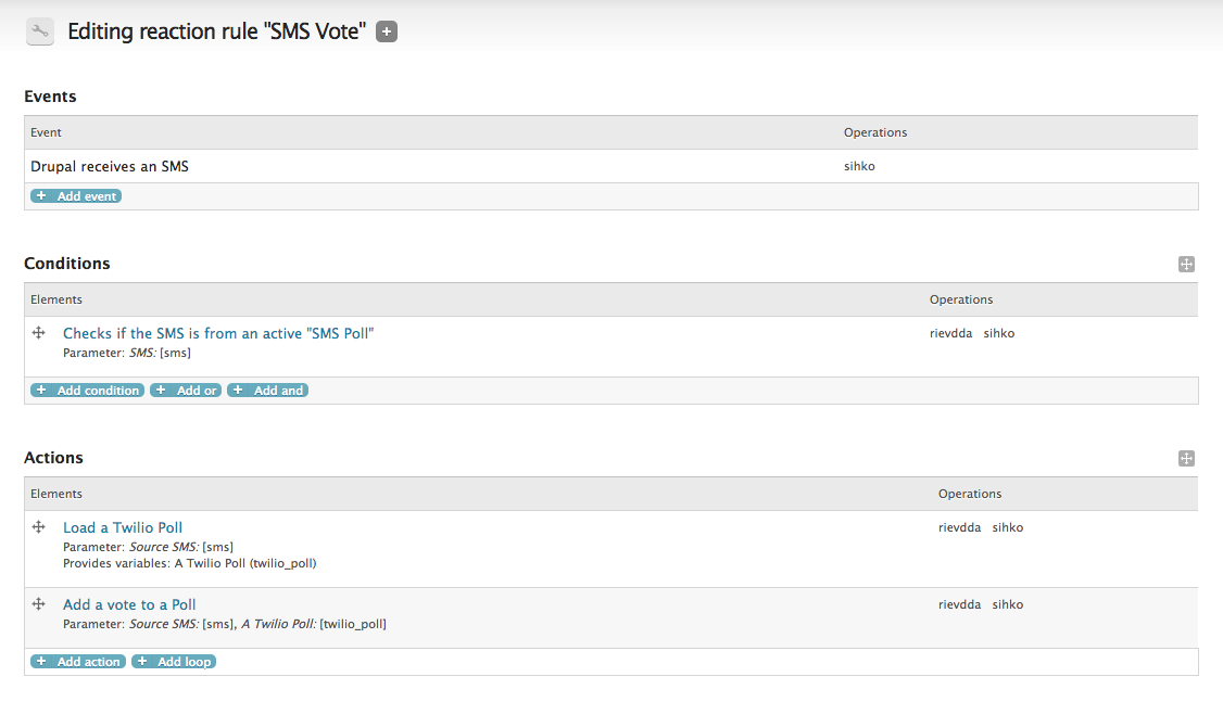 Twilio SMS Poll | Drupal.org